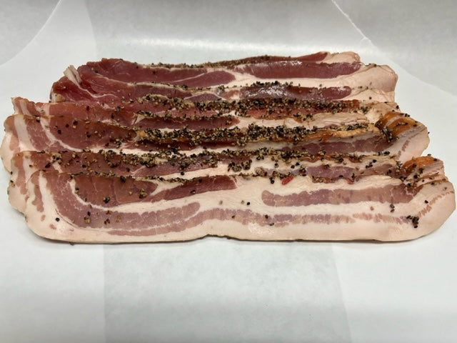 Pepper Coated Bacon – Herman's Quality Meats